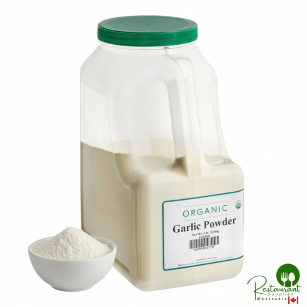 Organic Garlic Powder By Prime 5 lb. - 4/Case – Prime Restaurant Supply ...