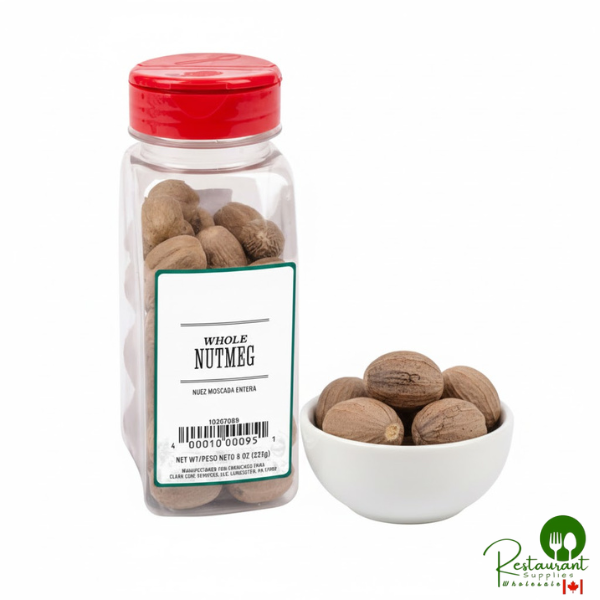 Whole Nutmeg By Prime - 8 oz. - 12/Case – Prime Restaurant Supply Wholesale