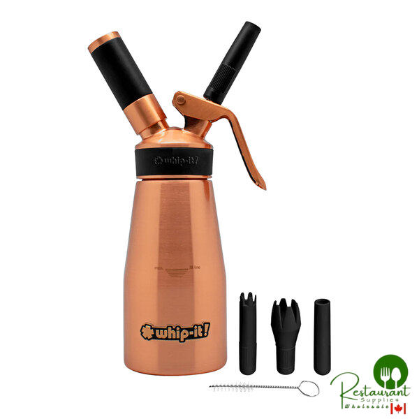 Whip-It Stellar 0.5 Liter Stainless Steel Whipper with Copper Finish D ...